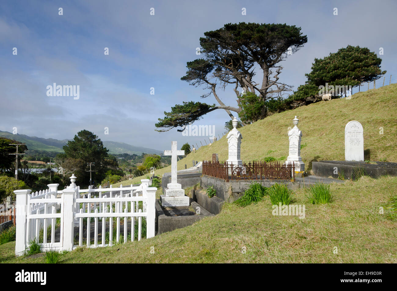 Cemetery, Ohariu Valley, Johnsonville, Wellington, North Island, New ...