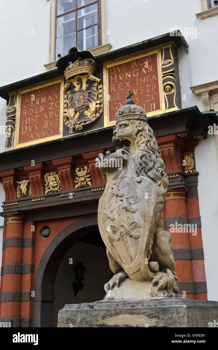 The decorative Swiss Gate (Schweizertor) in the Hofburg Imperial Palace ...