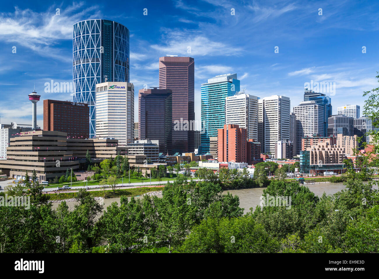Skyline calgary hi-res stock photography and images - Alamy
