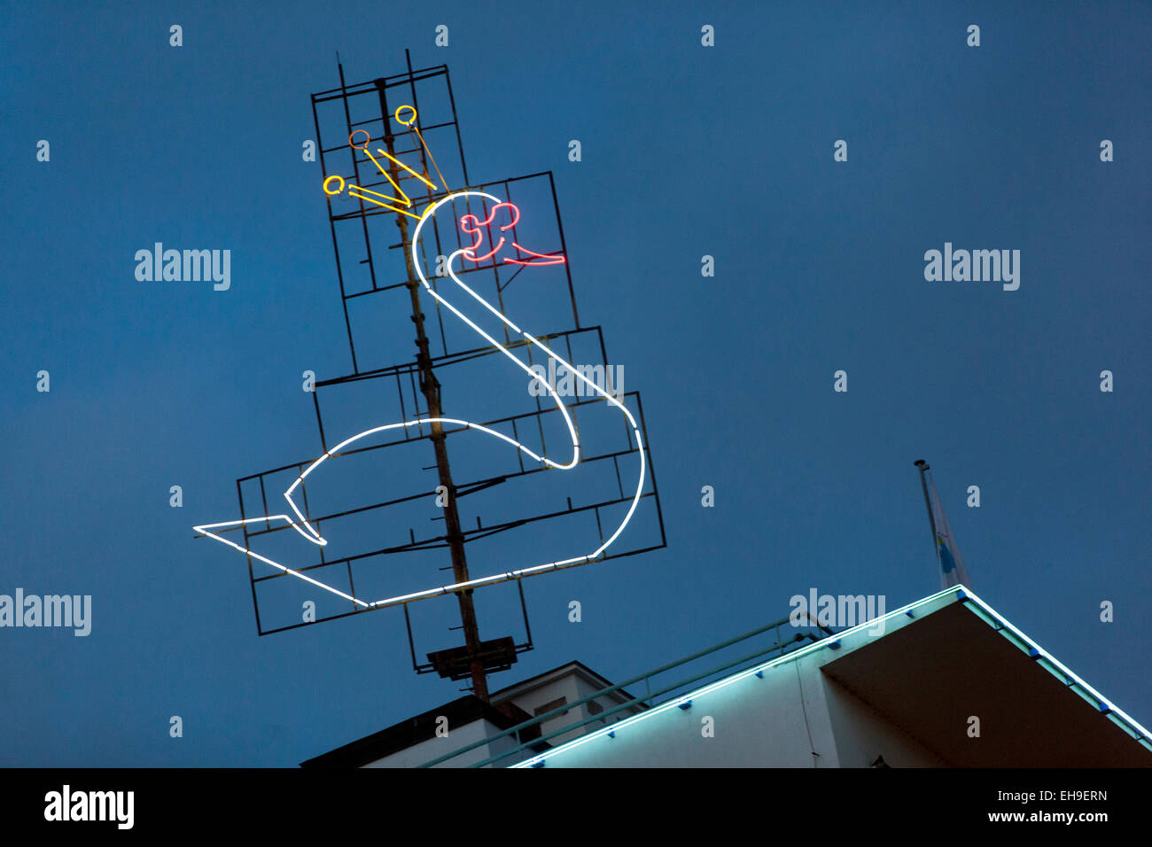 Bila Labut (White Swan) shopping center, Prague, Czech Republic, Europe ...