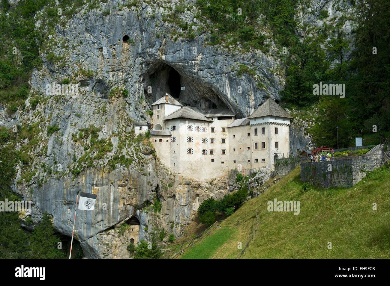 Predjama Castle, Predjamski Grad, Predjama, near Postojna, Slovenia ...
