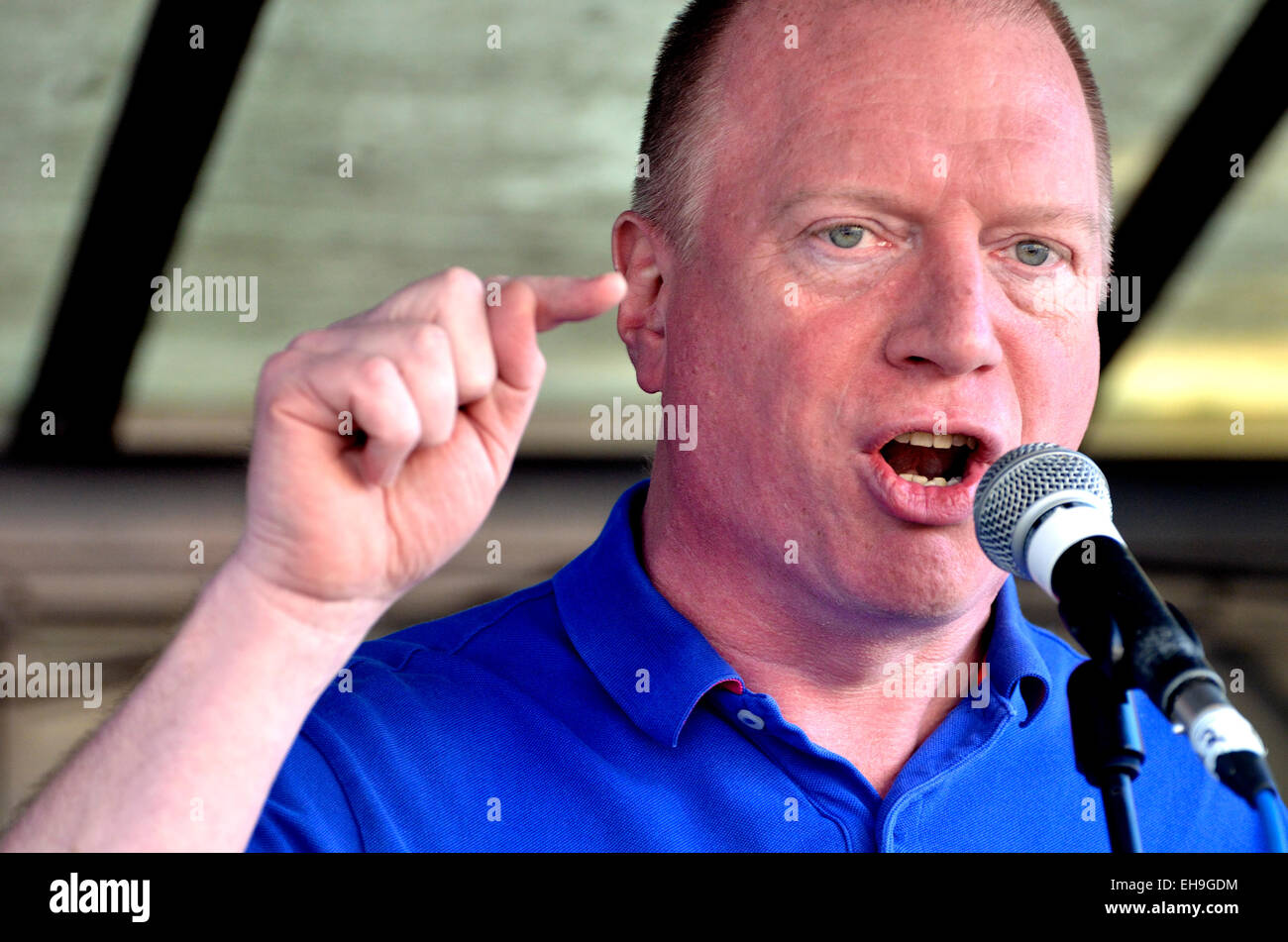 Matt Wrack, General Secretary, Fire Brigades Union, speaking at Time To ...
