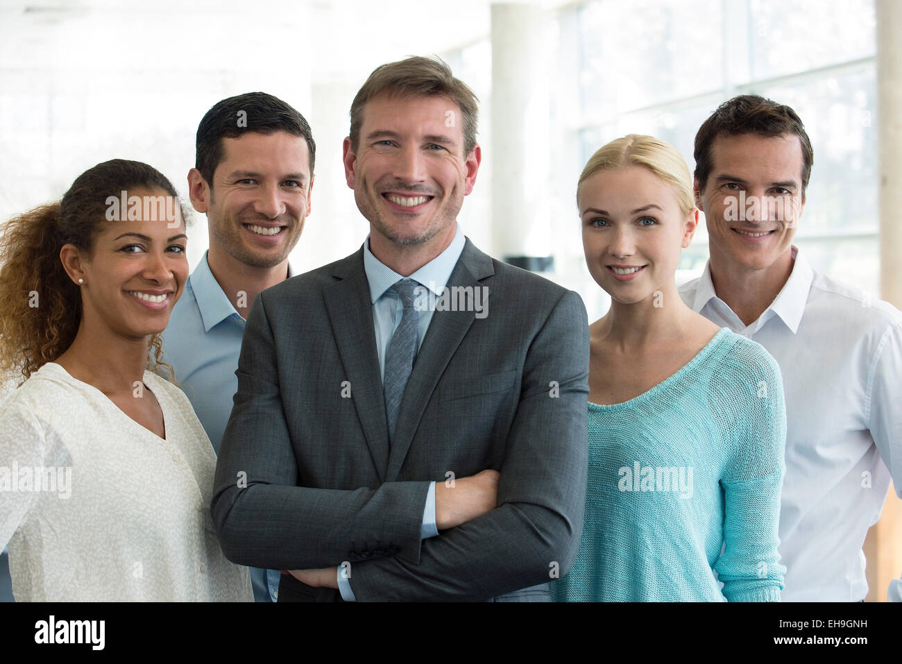 Team of professionals, portrait Stock Photo - Alamy