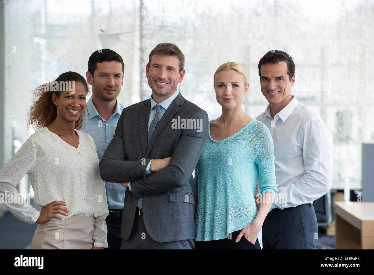 Team of professionals, portrait Stock Photo - Alamy