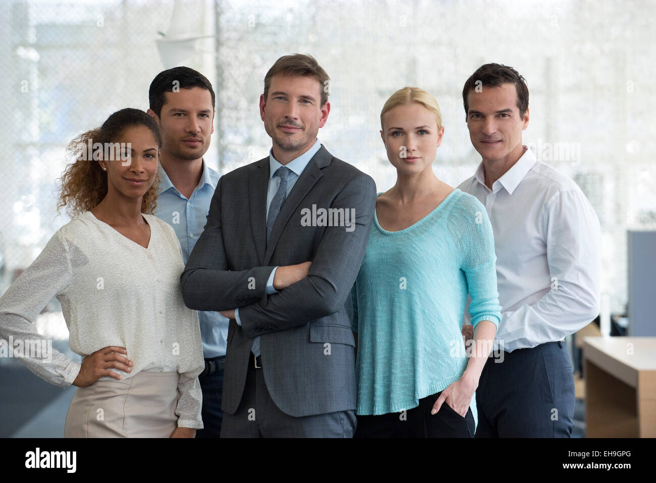 Team of professionals, portrait Stock Photo - Alamy