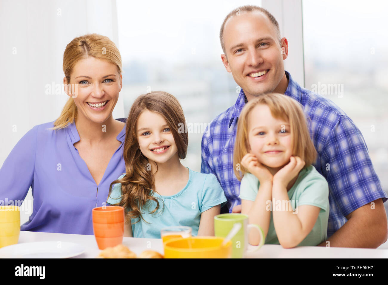 Mom with two kids hi-res stock photography and images - Alamy