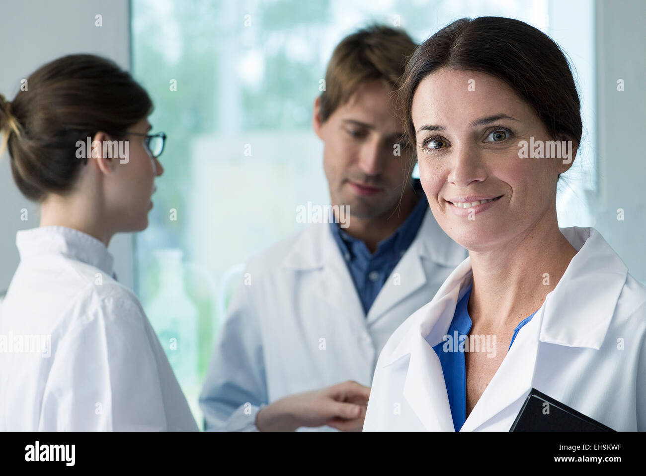 Scientist in laboratory, portrait Stock Photo - Alamy