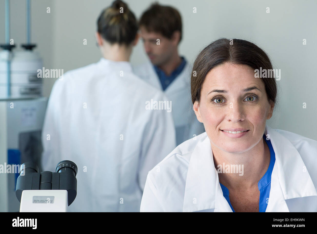 Scientist in laboratory, portrait Stock Photo - Alamy