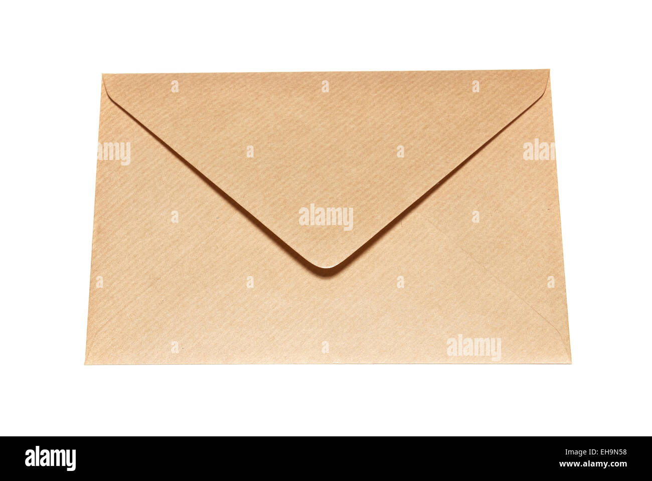 Closed paper envelope isolated on white background Stock Photo - Alamy