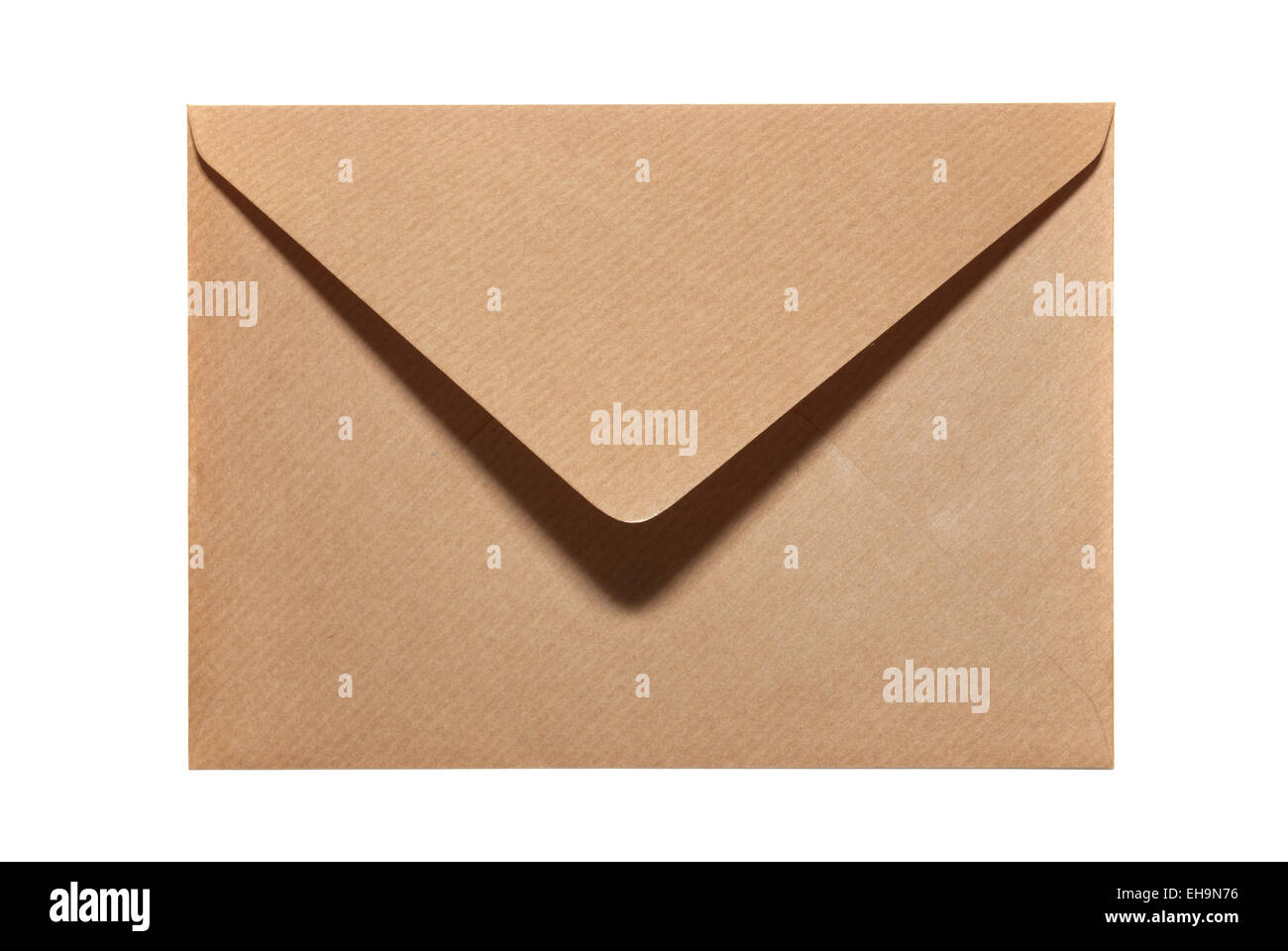 Closed paper envelope isolated on white background Stock Photo - Alamy