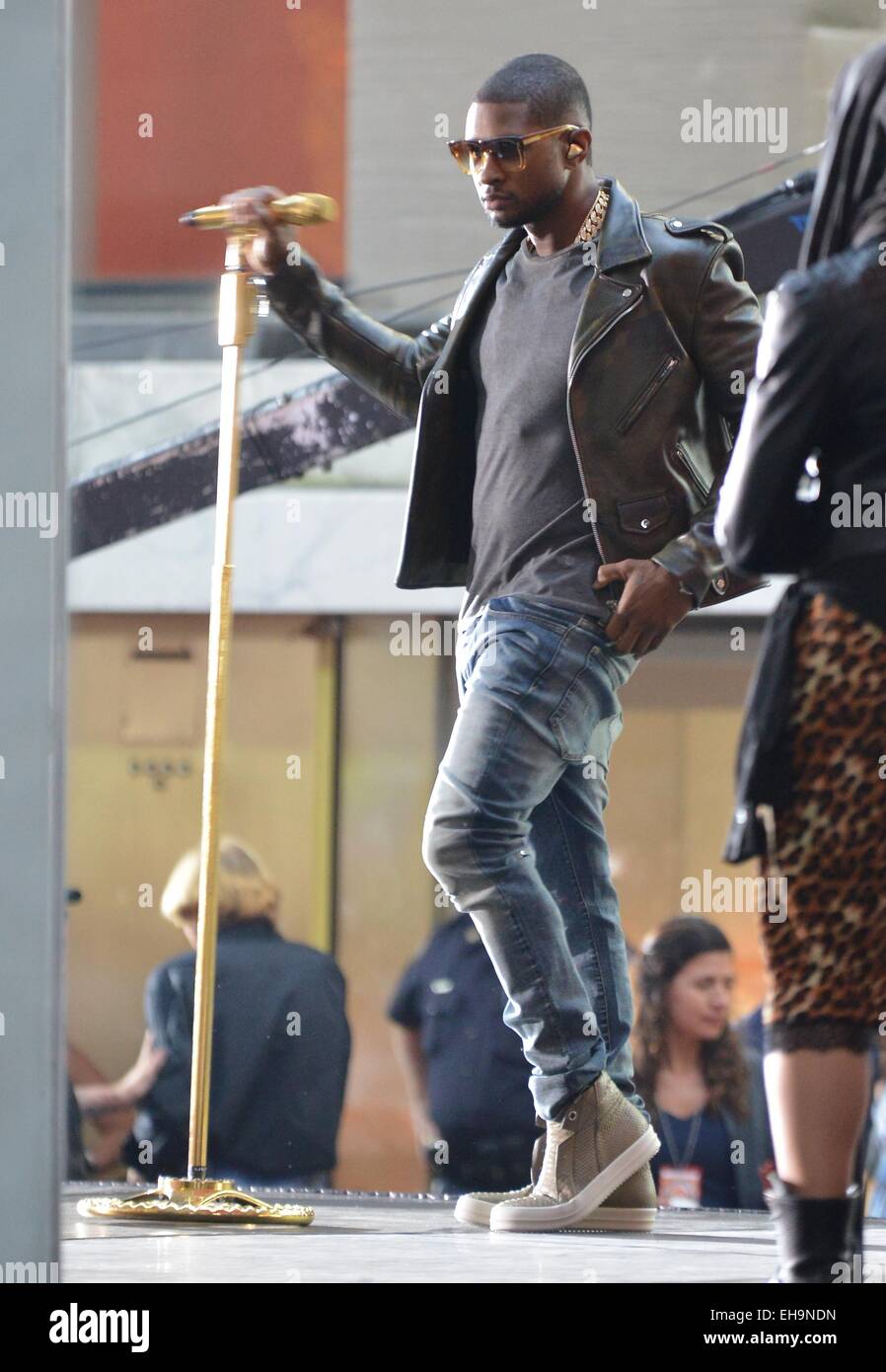 Usher performs live in concert on NBC's 'Today' show as part of their ...