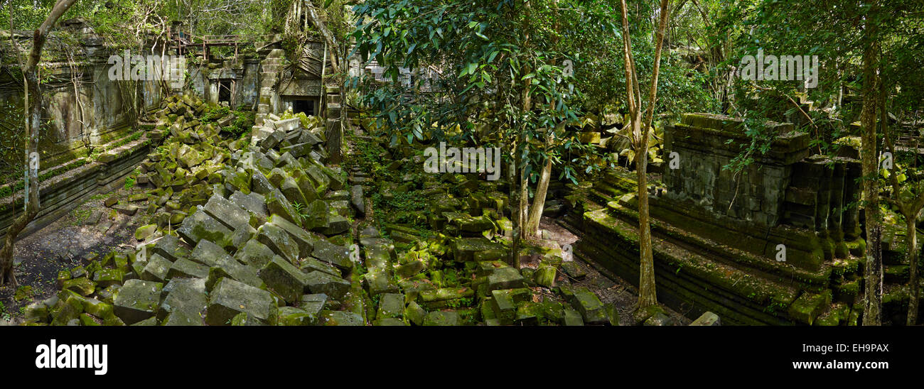 Beng Mealea temple at Angkor, Cambodia Stock Photo - Alamy