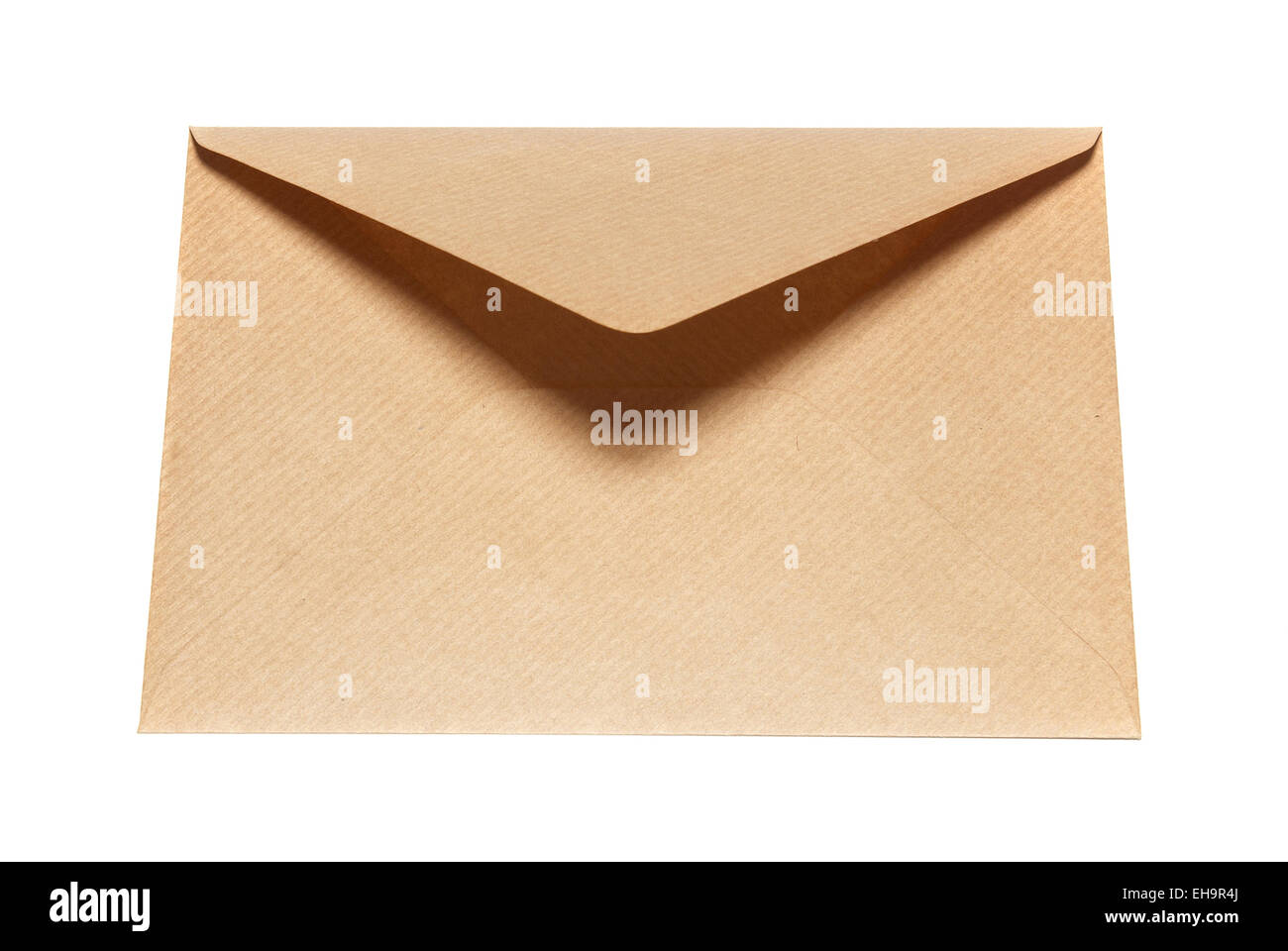 Closed paper envelope isolated on white background Stock Photo - Alamy