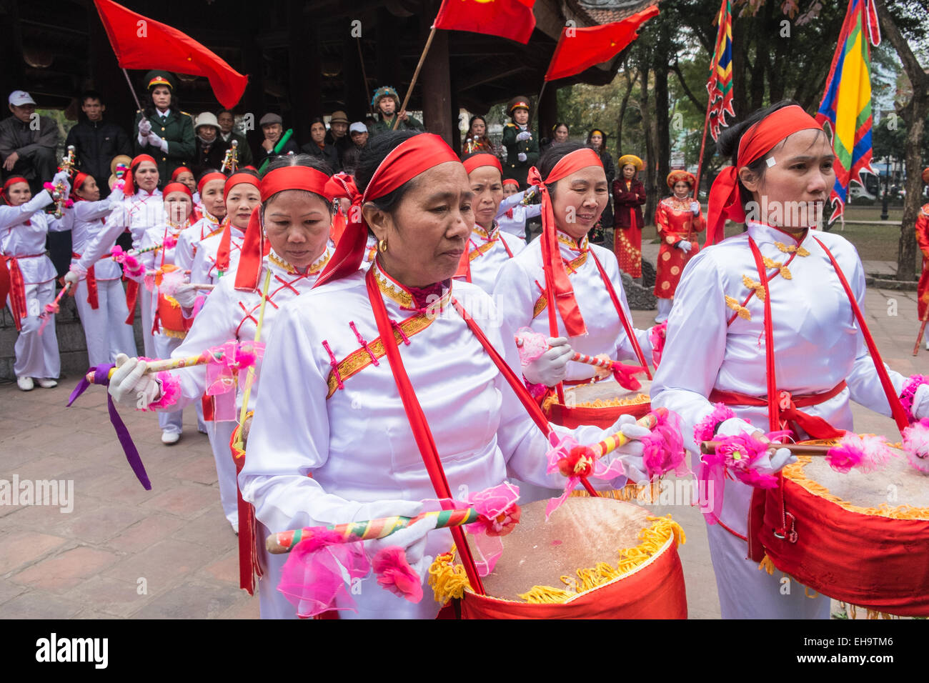 Tet Flags High Resolution Stock Photography and Images - Alamy