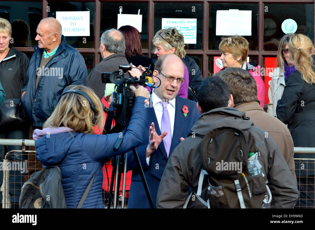 UKIP's Mark Reckless visits Cuxton Village near Rochester to support ...