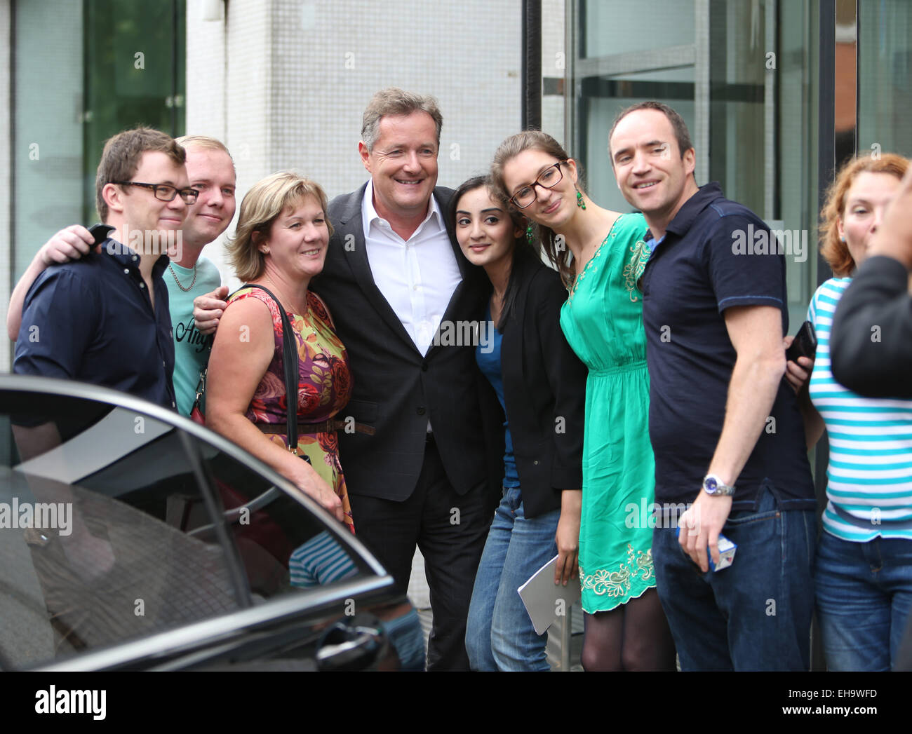 Piers Morgan outside ITV Studios Featuring: Piers Morgan Where: London ...