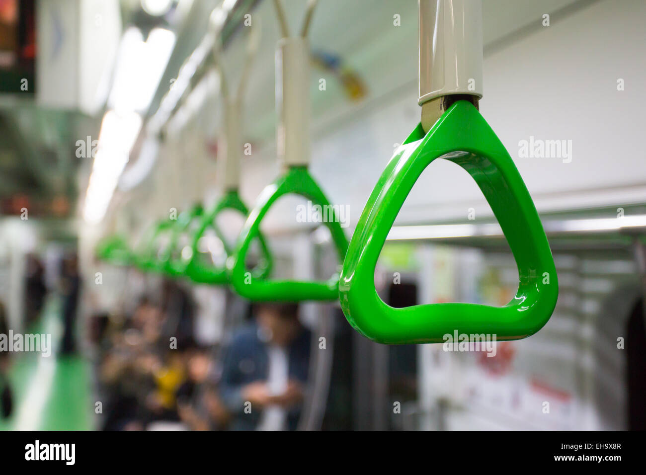 Train Carriage Handle Stock Photo - Alamy