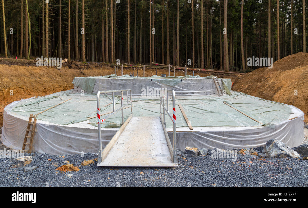 Wind turbine base hi-res stock photography and images - Alamy