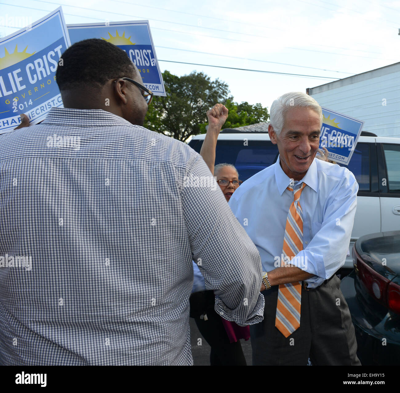 Charlie Crist attends the grand opening of the new field office in ...