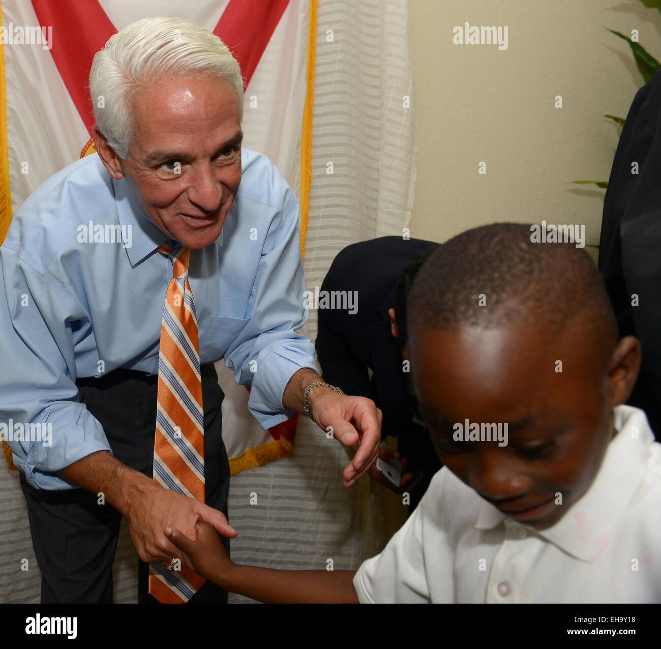 Charlie Crist attends the grand opening of the new field office in ...