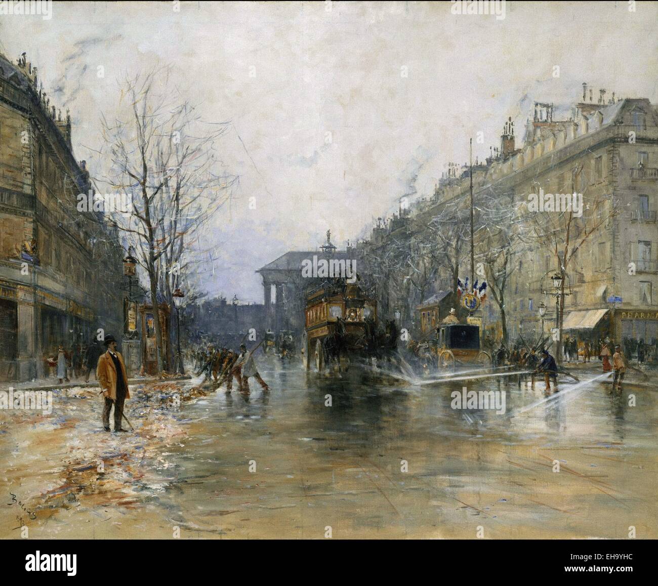 Famous Paris Street Painting