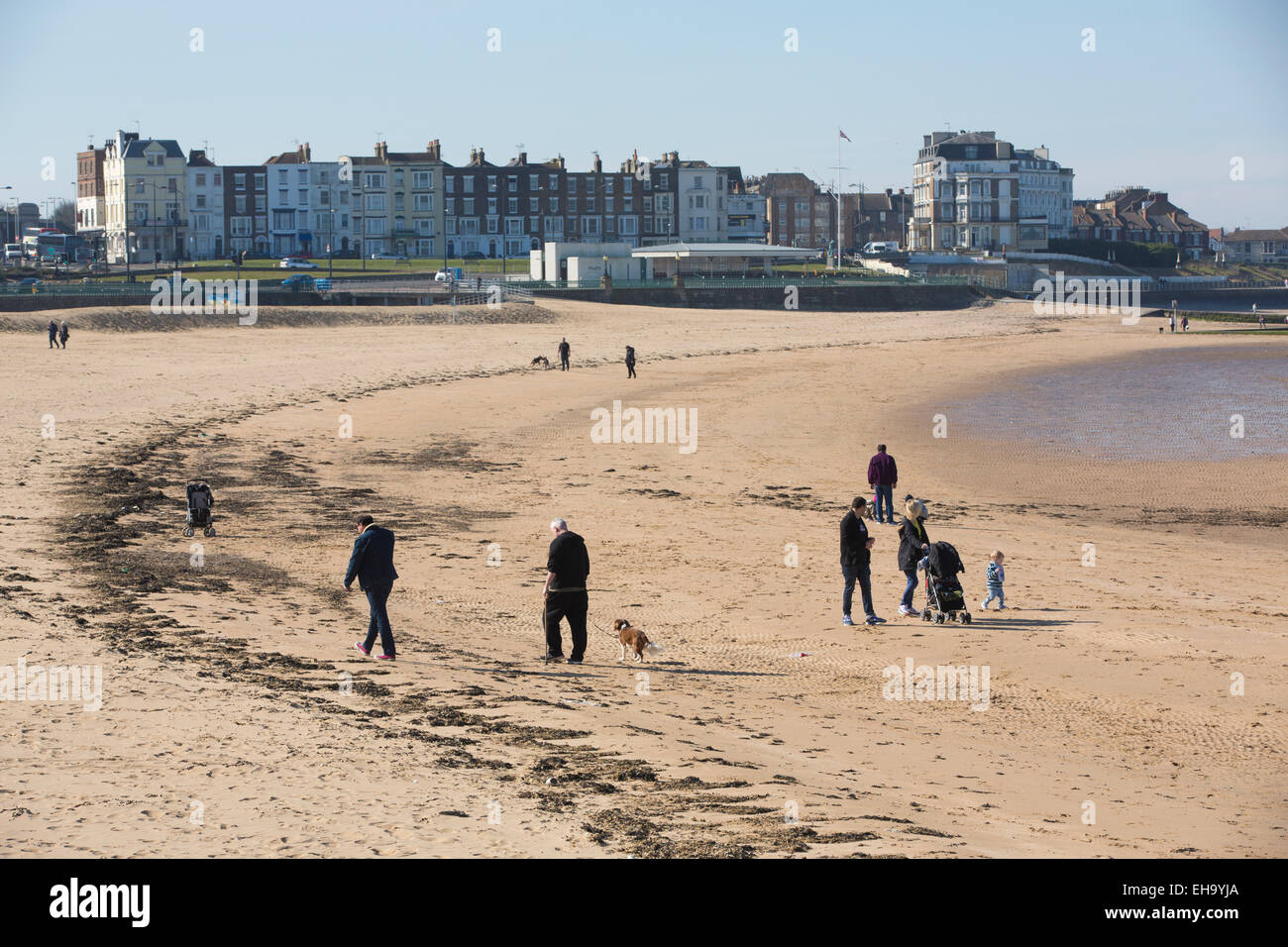 The beach at Margate, Kent seaside town, England, UK Stock Photo - Alamy
