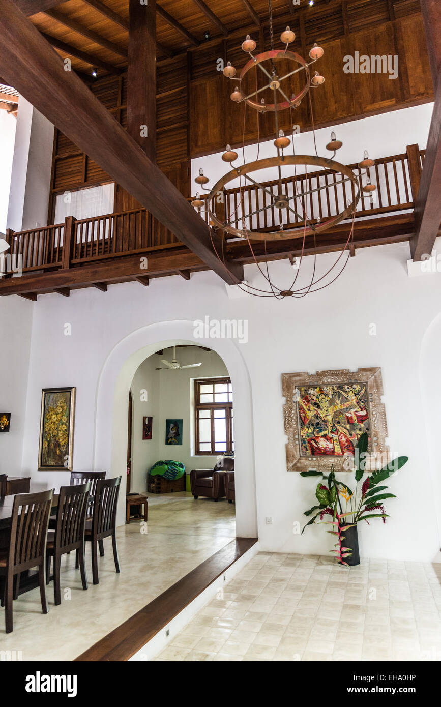 Interior of colonial building in the fort Galle, Sri lanka, Asia Stock ...