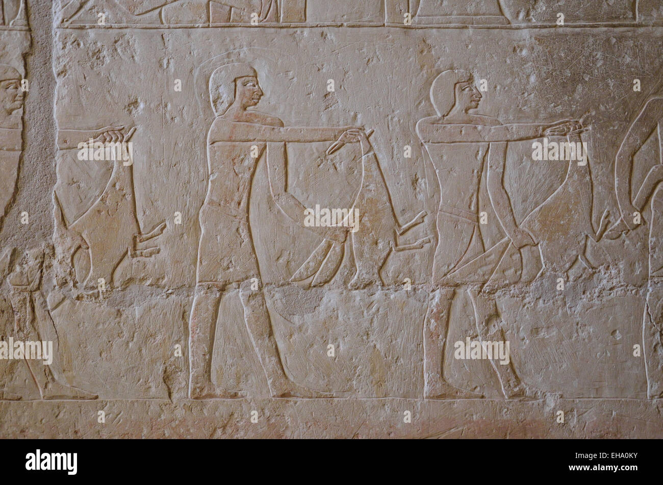 Close-up of the ancient Egyptian fresco Stock Photo - Alamy