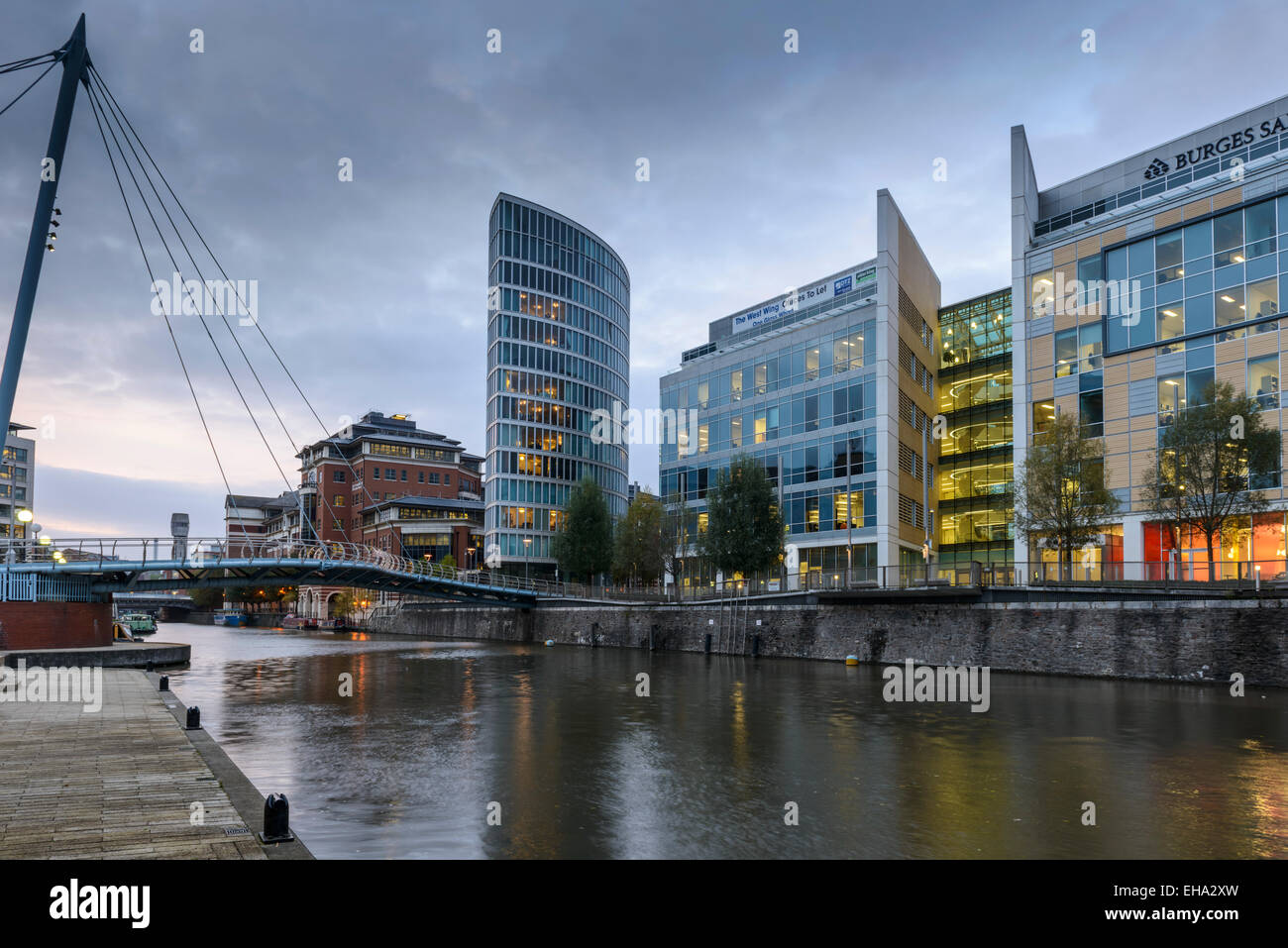 Valentine Bridge over Floating Harbour and new development of ...