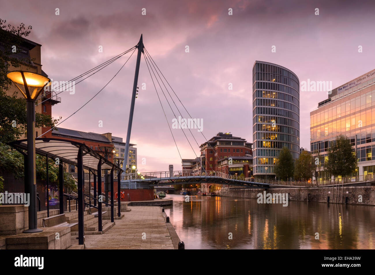 Valentine Bridge over Floating Harbour and new development of ...