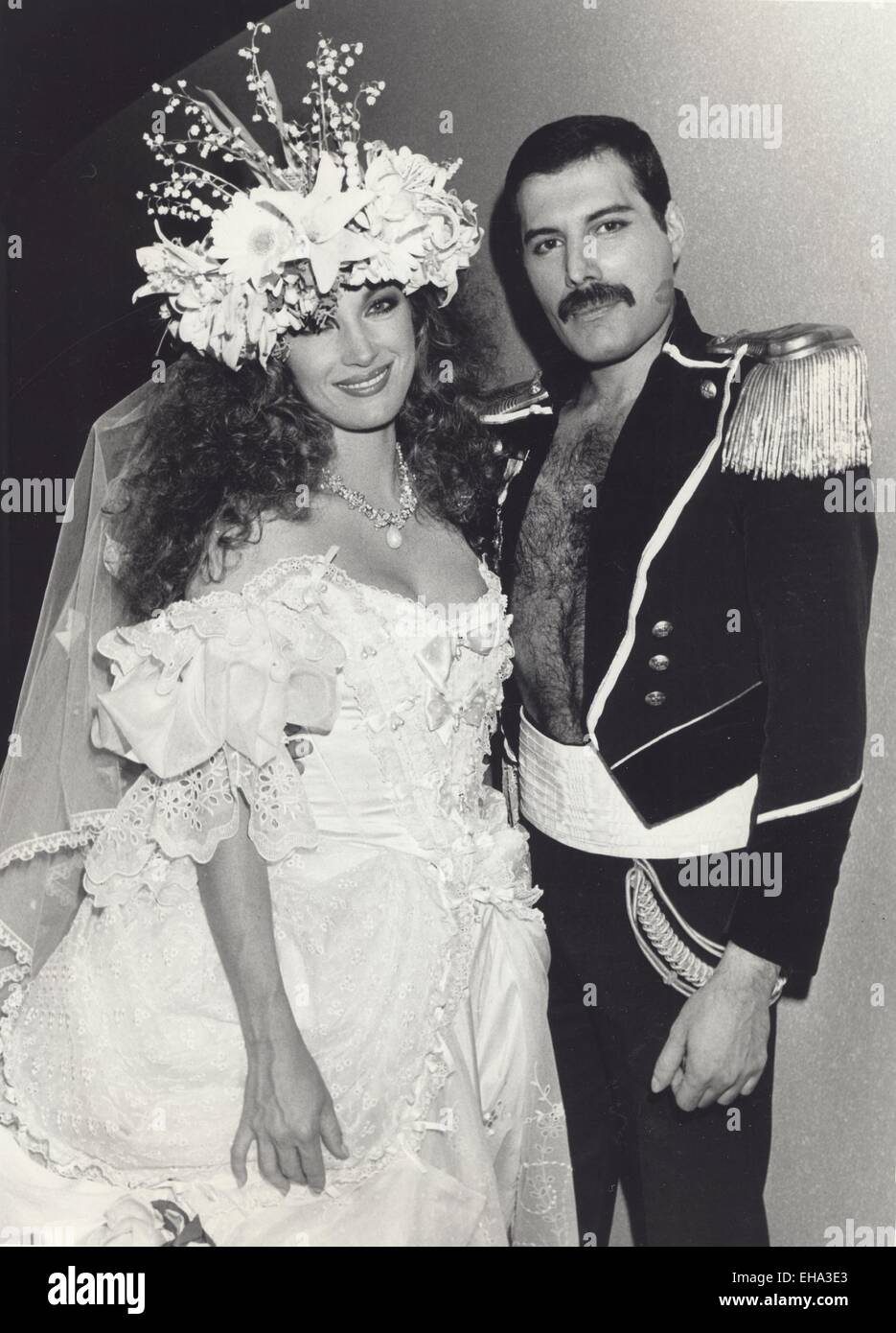 JANE SEYMOUR Freddie Mercury. © Pt/Globe Photos/ZUMA Wire/Alamy Live ...