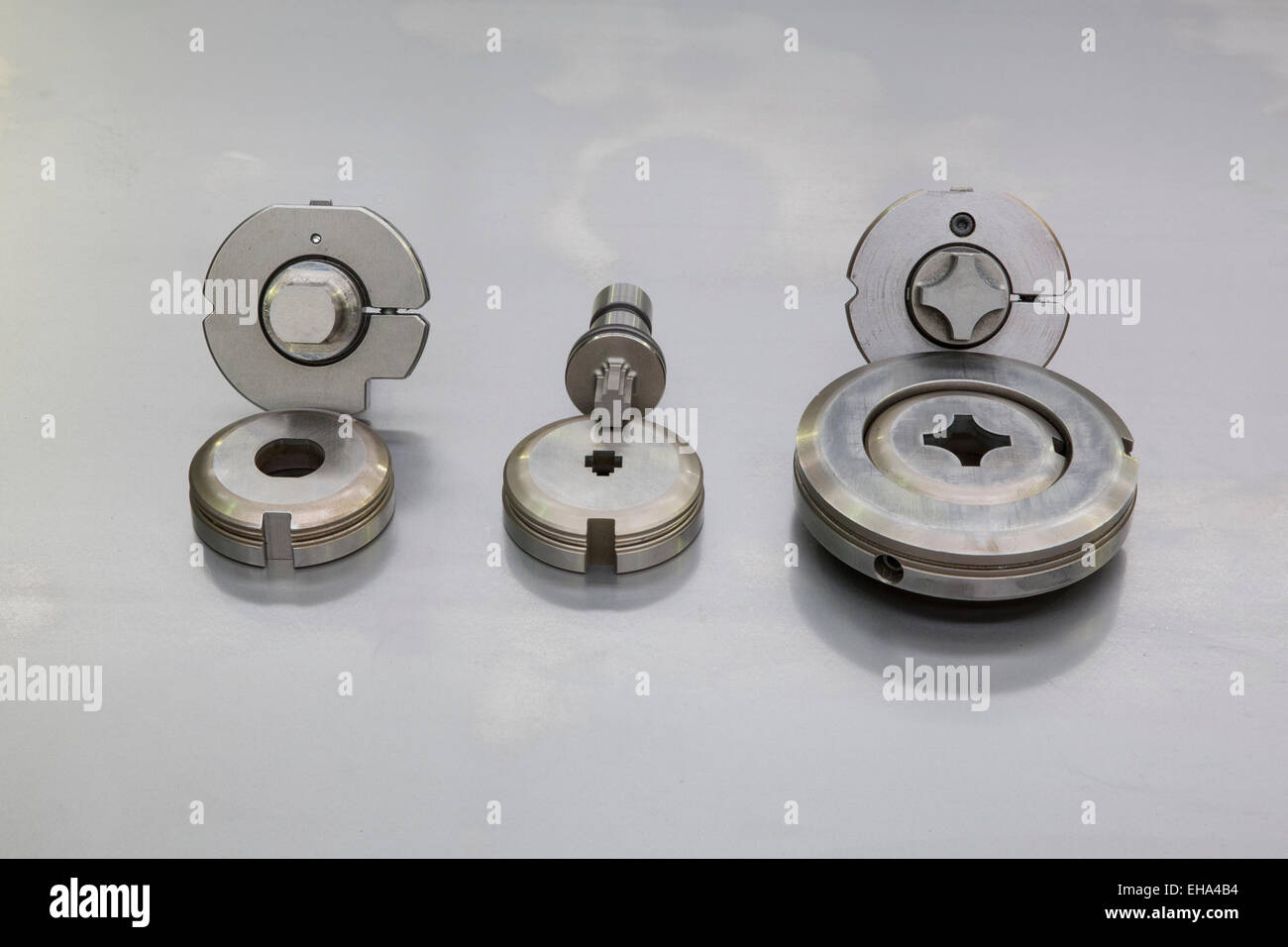 turret punch tooling Stock Photo - Alamy
