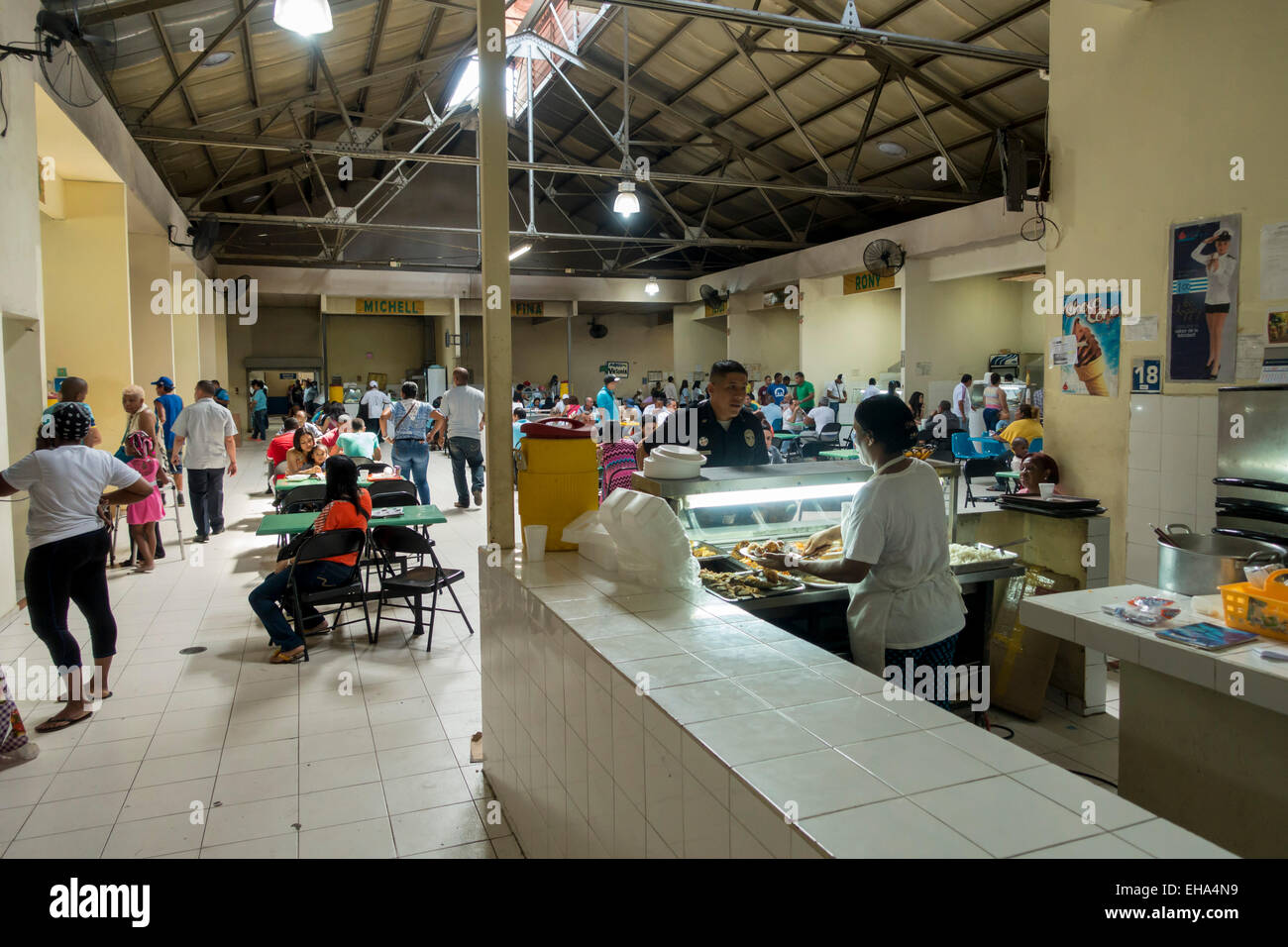 Food Market in Panama City, Panama Stock Photo - Alamy