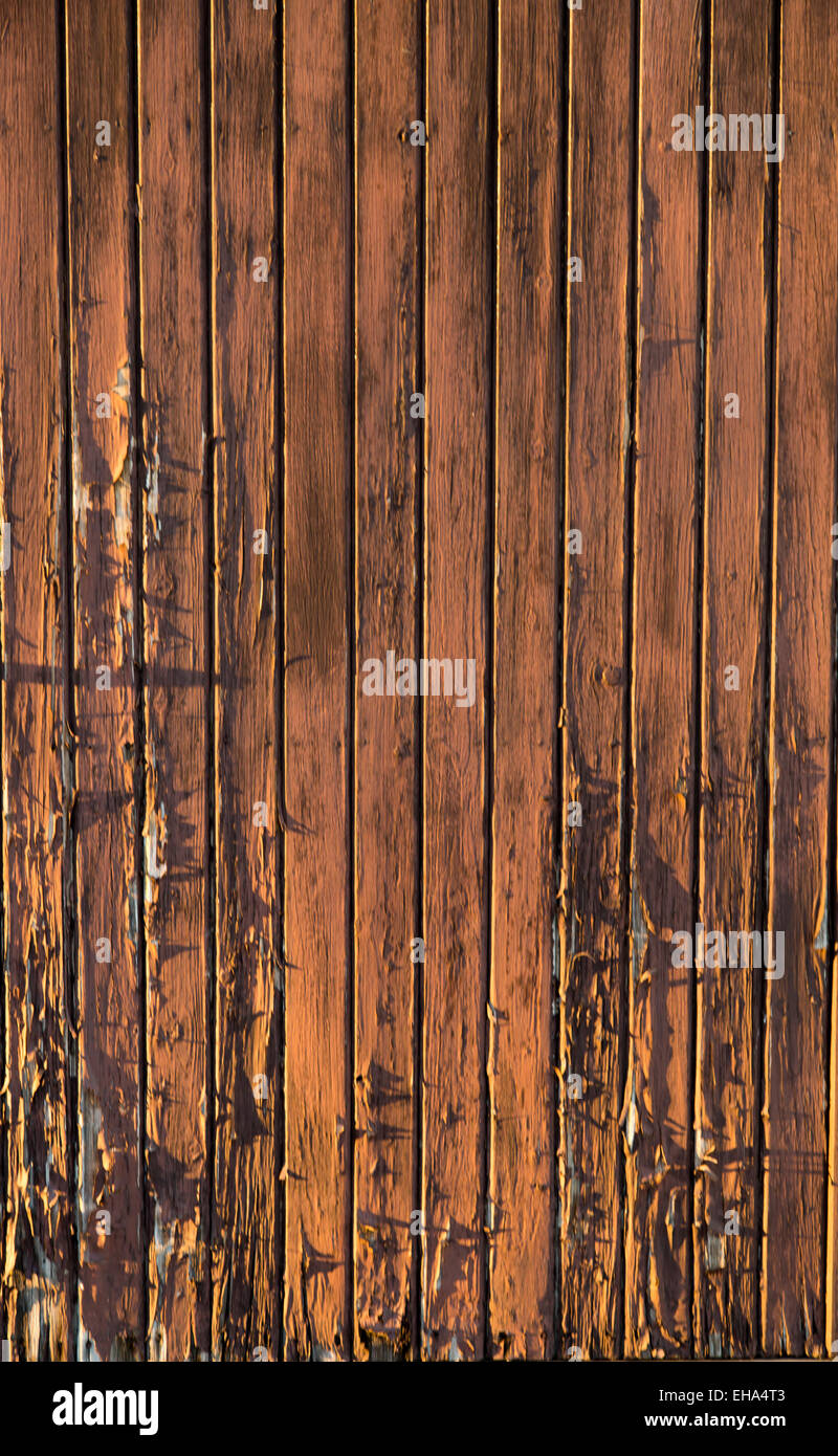 Rustic Wood Panels with Torn Paint Stock Photo - Alamy