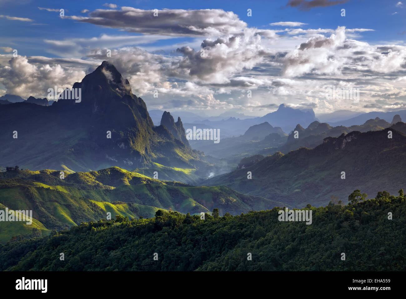 Beautiful karst hills scenery hi-res stock photography and images - Alamy