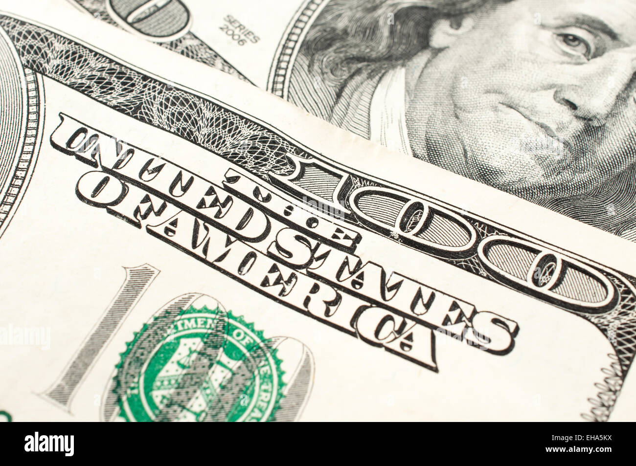 100 Dollar Bill Abstract Stock Photo - Alamy