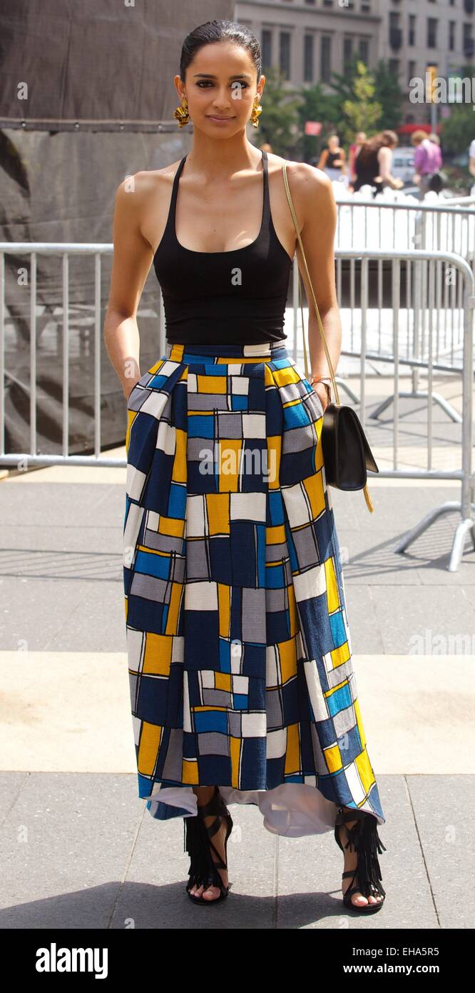 Mercedez-Benz New York Fashion Week - Street Style at the Lincoln ...