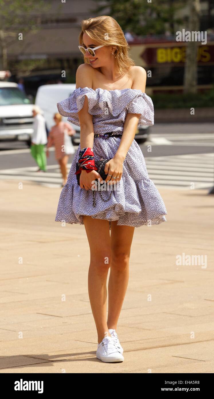 Mercedez-Benz New York Fashion Week - Street Style at the Lincoln ...