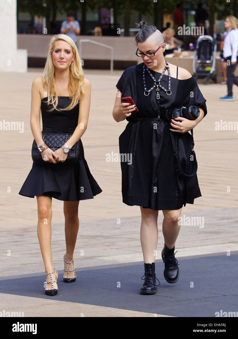 Mercedez-Benz New York Fashion Week - Street Style at the Lincoln ...