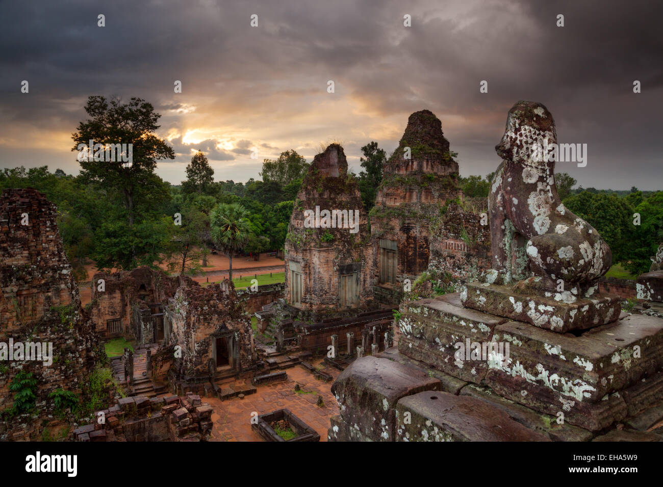 Pre Rup temple at Angkor, Cambodia Stock Photo - Alamy