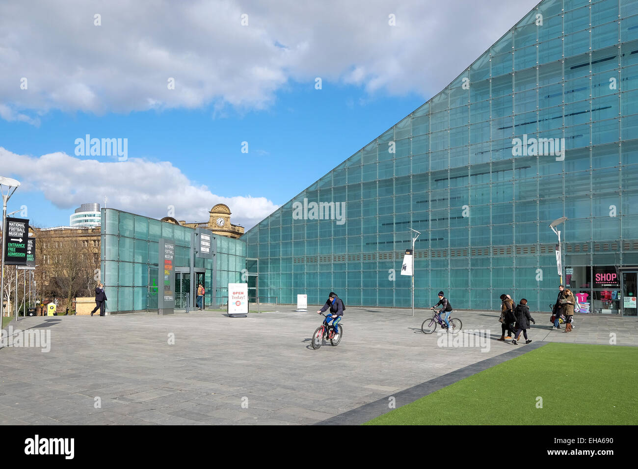 Football museum manchester hi-res stock photography and images - Alamy