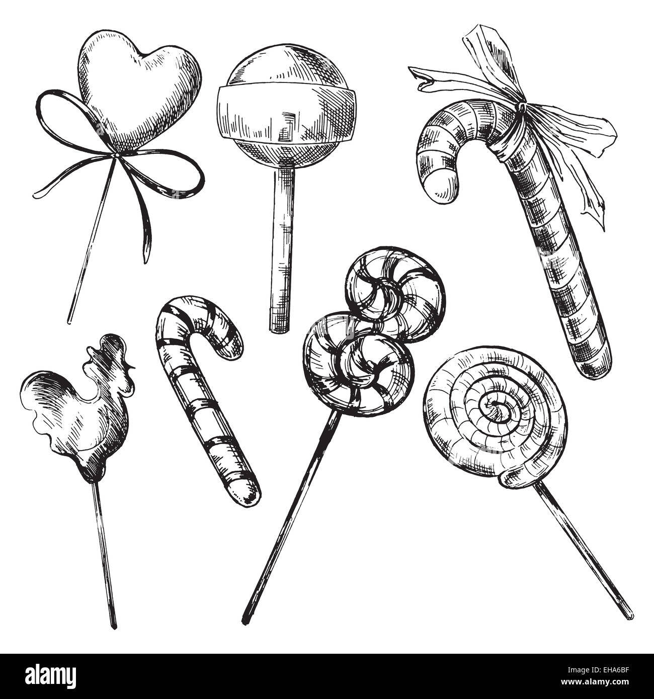 Caramel drawing Cut Out Stock Images & Pictures - Alamy