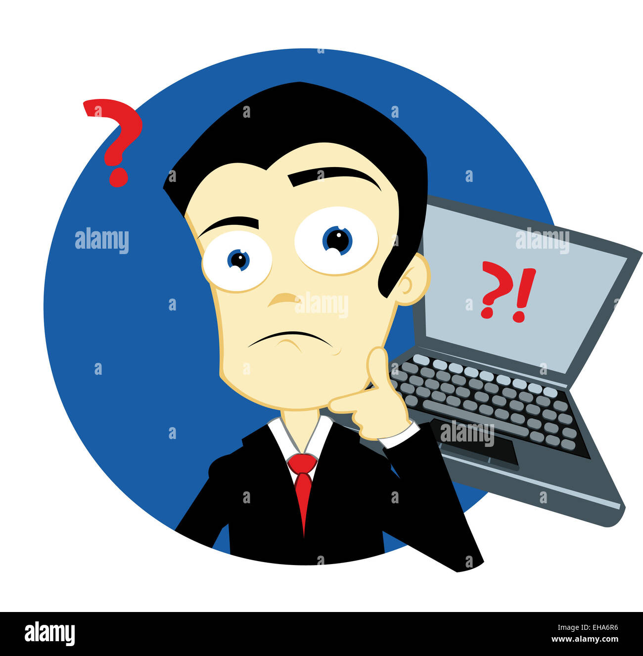 businness man in trouble Stock Photo - Alamy