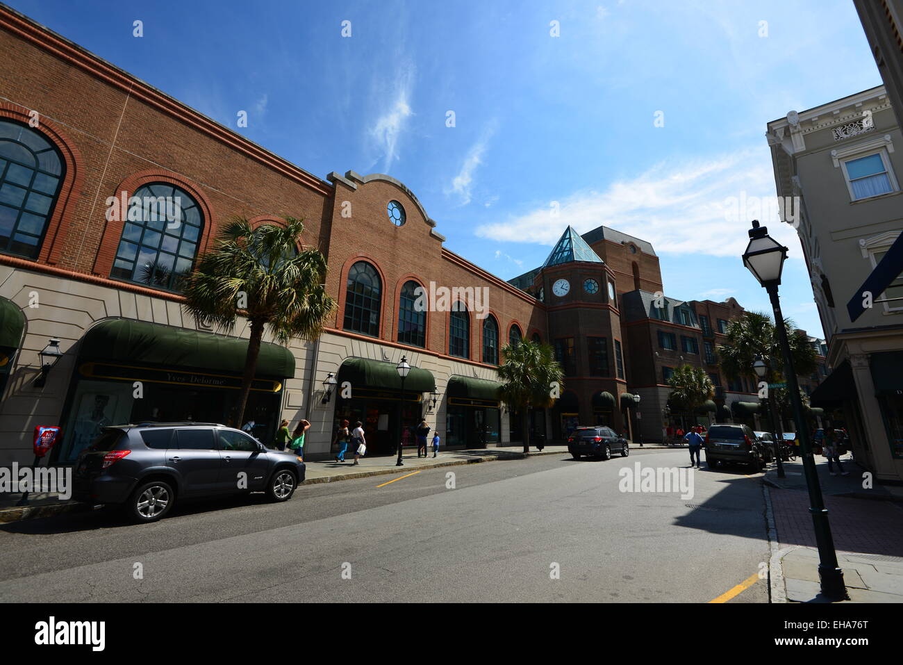 Street view USA - Charleston Stock Photo - Alamy