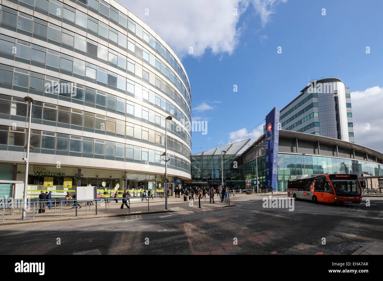 Gateway House and Piccadilly Railway Station Entrance Manchester ...