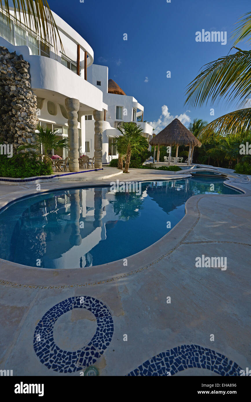 Swim spa pool backyard hi-res stock photography and images - Alamy