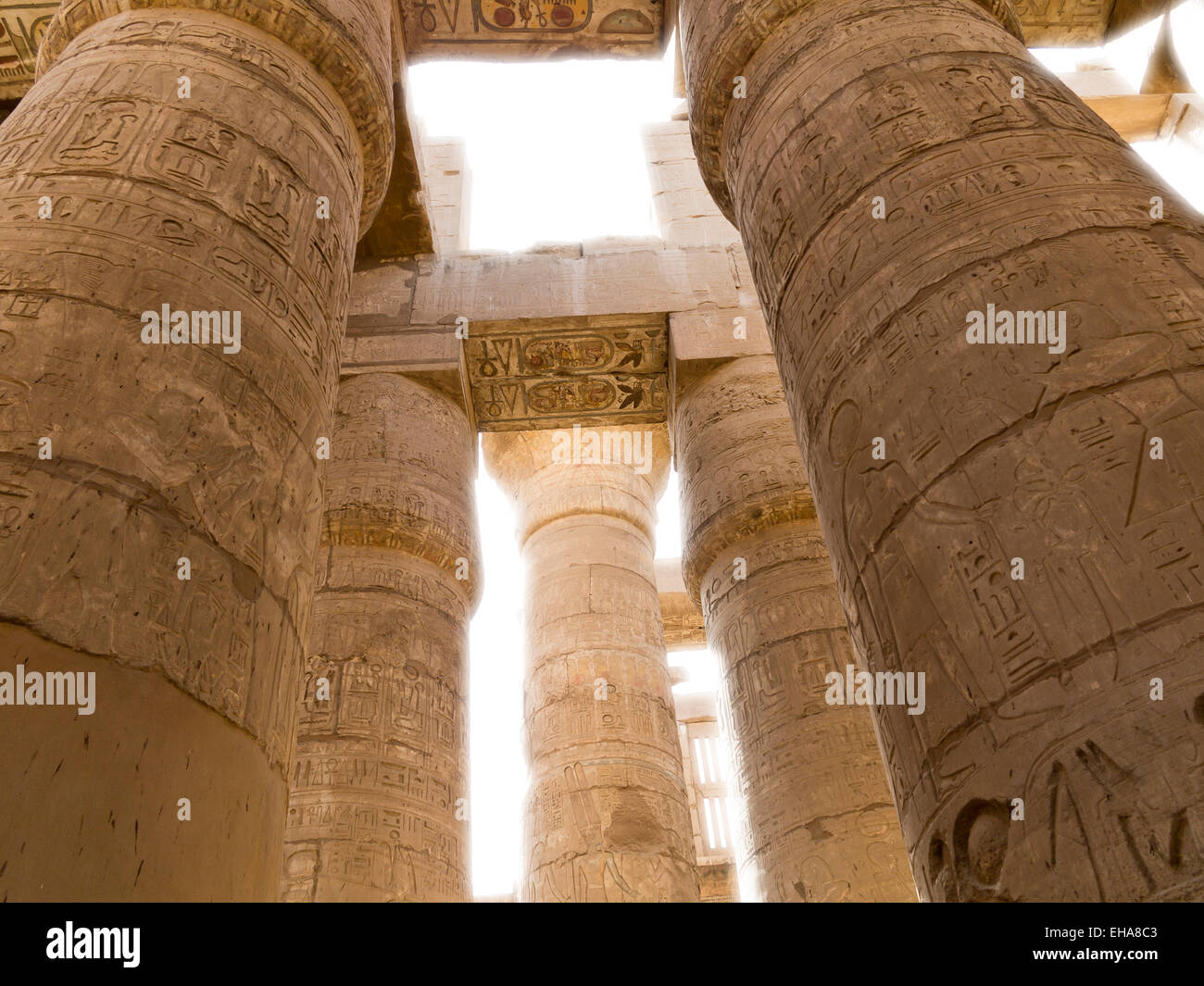 Great Temple Of Amun At Karnak Hypostyle Hall