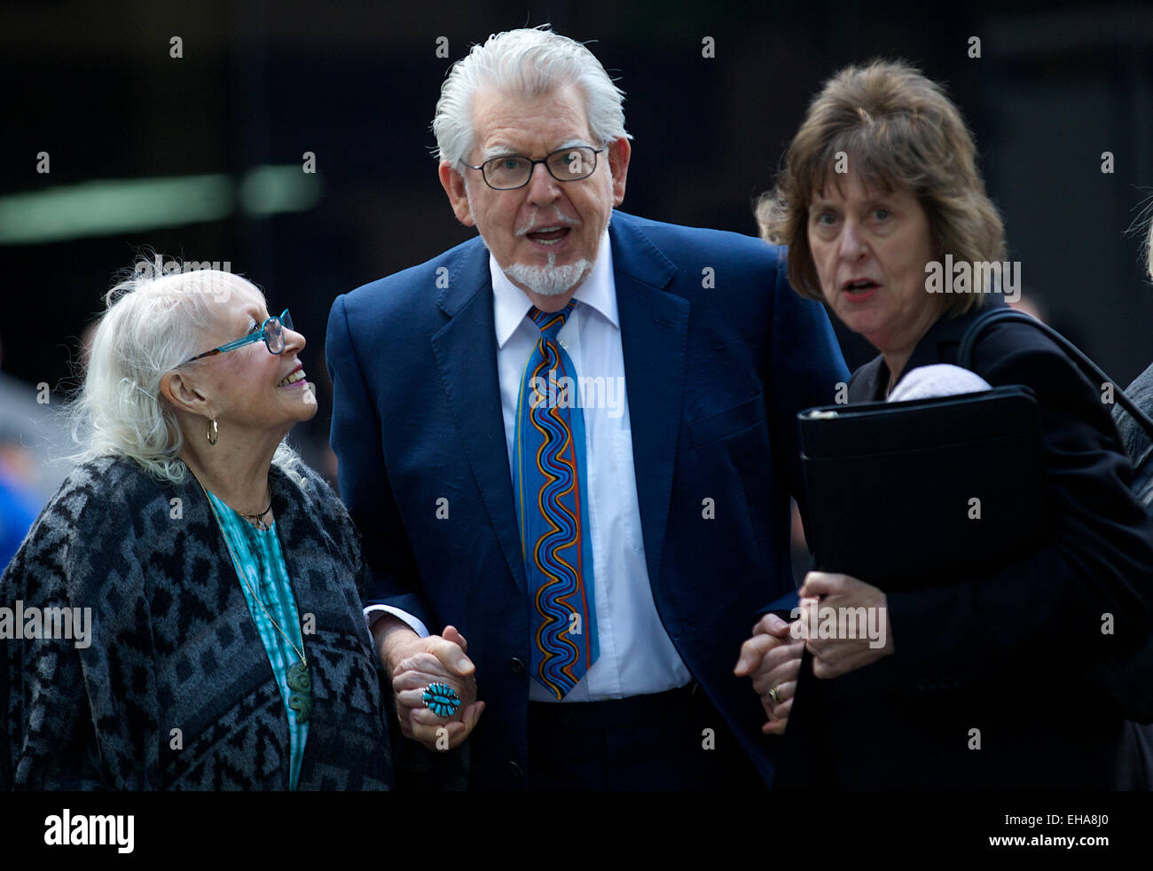 UNITED KINGDOM, London : Rolf Harris and his wife arrive at Southwark ...