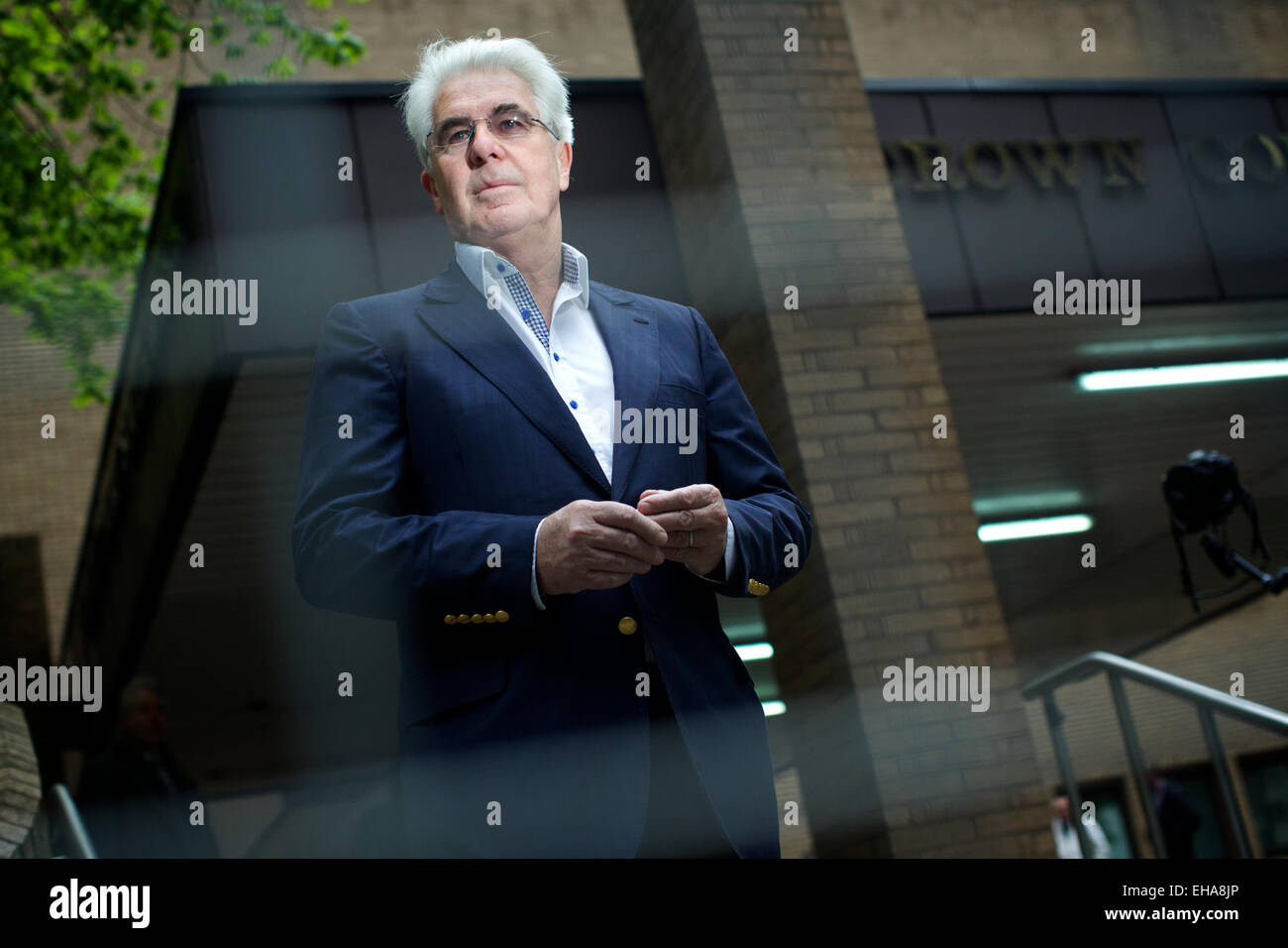 UNITED KINGDOM, London : Publicist Max Clifford arrives at Southwark ...