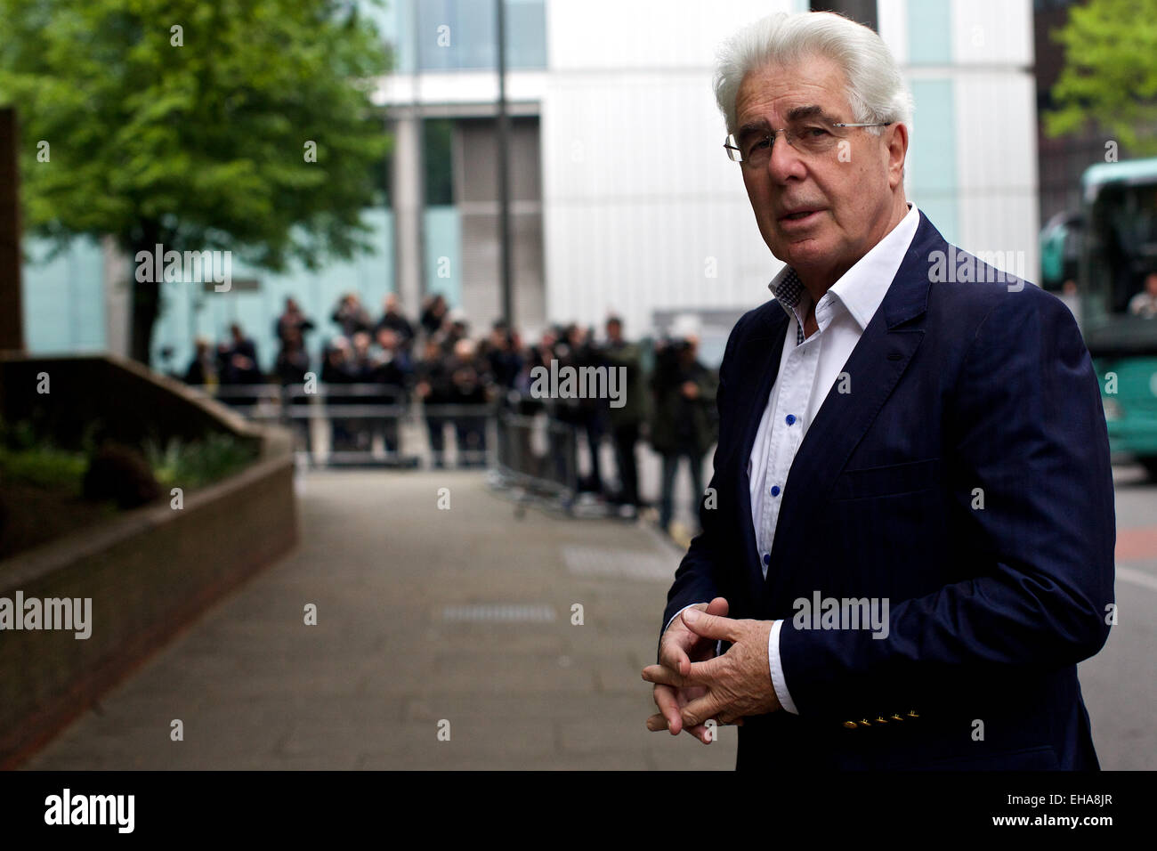 UNITED KINGDOM, London : Publicist Max Clifford arrives at Southwark ...